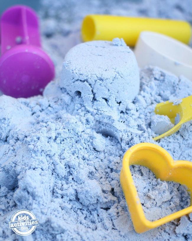 Easy Toddler-Safe Cloud Dough Recipe is Sensory Fun – 4aKid
