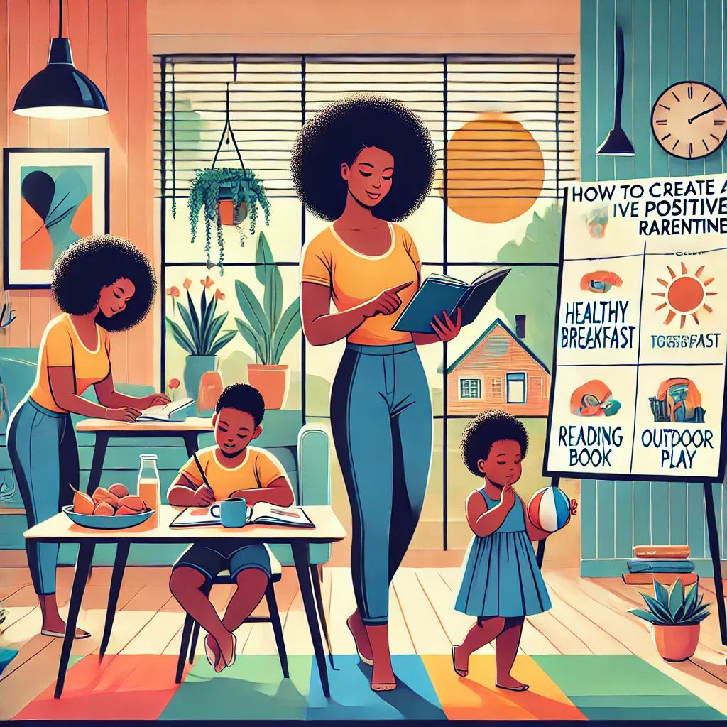 How to Create a Positive Parenting Routine – 4aKid