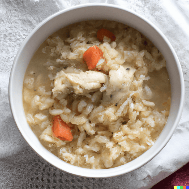 Inkukhu ye-Slow Cooker kanye ne-Rice Soup – 4aKid