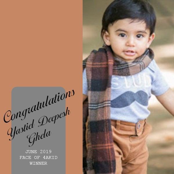 Face of 4aKid | June 2019