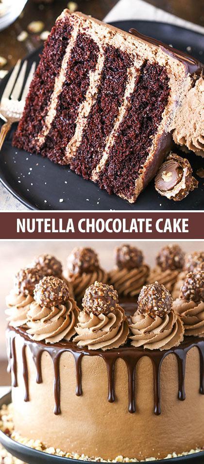 NUTELLA SJOKOLADE KOEK – 4aKid