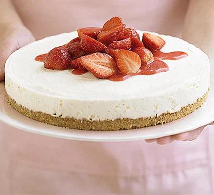 Aarbei kaaskoek in 4 maklike stappe – 4aKid