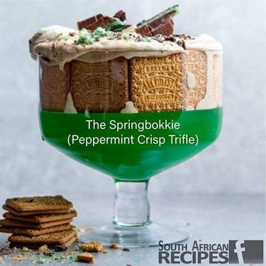 THE SPRINGBOKKIE (PEPPERMINT CRISP TRIFLE) – 4aKid