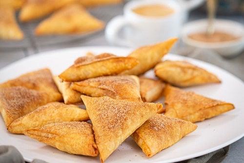 White Chocolate Milk Tart Samoosas – 4aKid