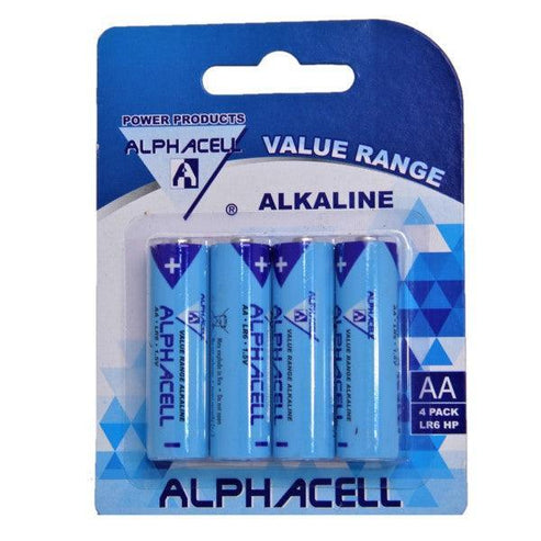 Alphacell AA Value Battery – Reliable Everyday Power (2pc, 4pc & 6pc P ...