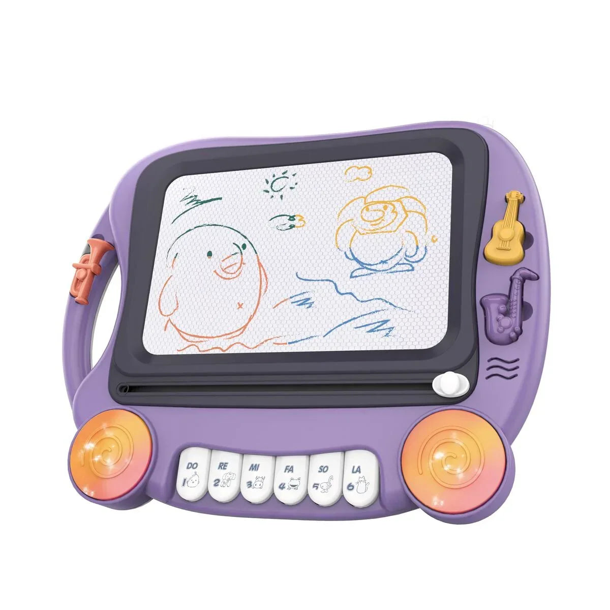 Jeronimo Handheld Writing Board with Hidden Pen & Music Notes – Blue ...