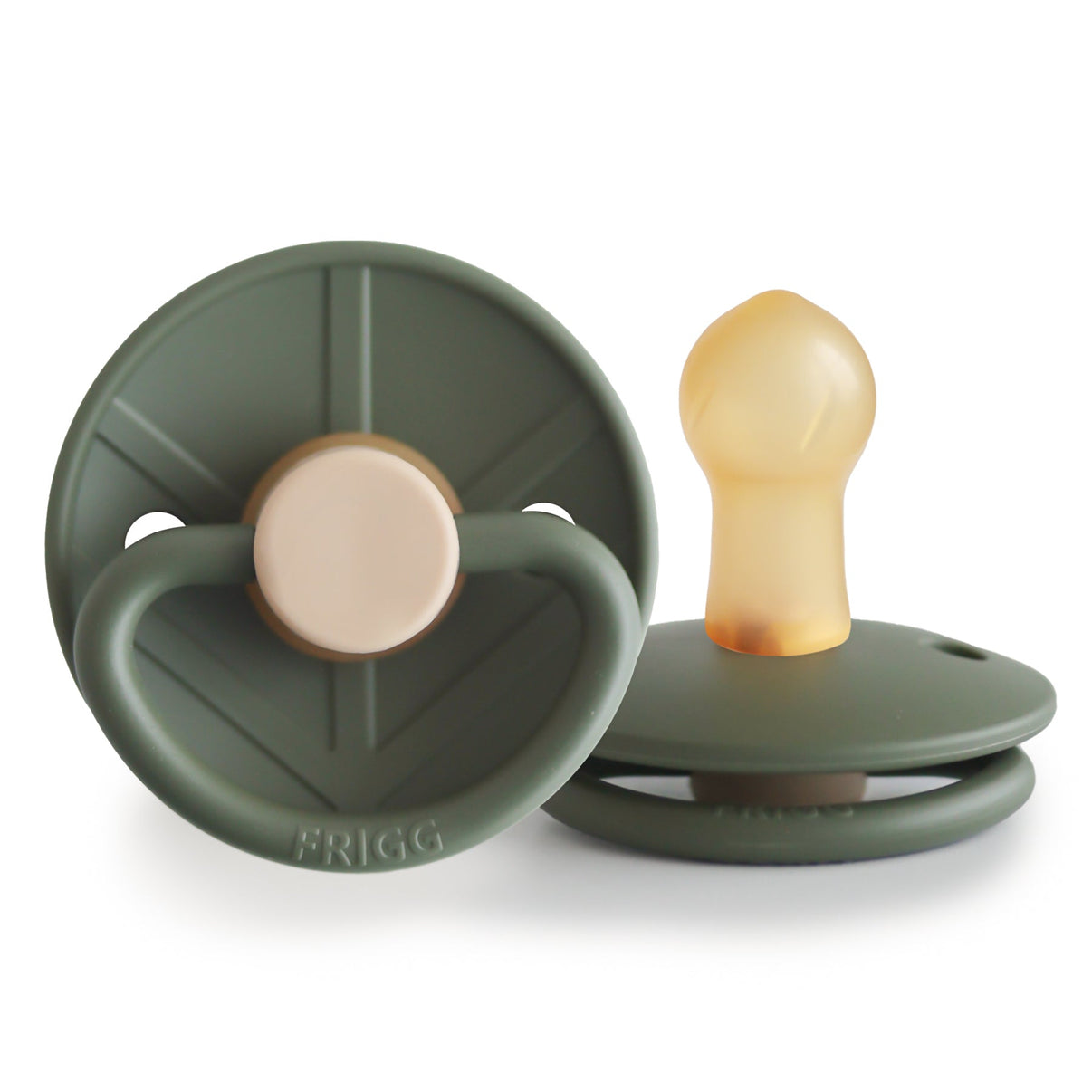 FRIGG Little Viking - Latex Pacifier - Olive (Ragner) – 4aKid