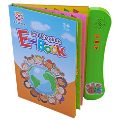 Early Learning Educational E- Book with Sounds, Alphabets, Shapes & An ...